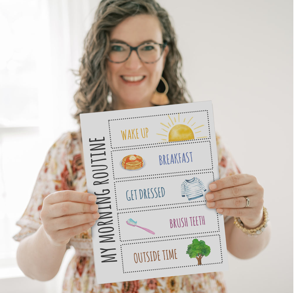 DAILY VISUAL ROUTINE FOR CHILDREN – Flourishing Homes & Families